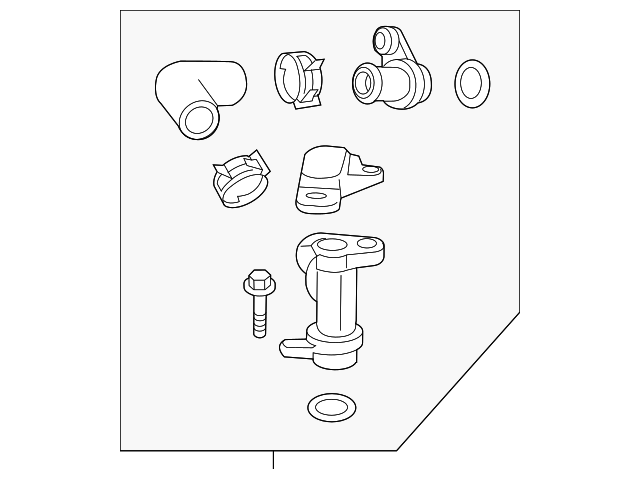 2021-2025 Buick Envision F (S)Hose 12718975 | Courtesy Parts