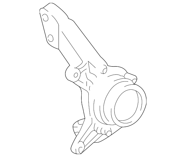 43211-58020 - Knuckle 2004-2007 Toyota Highlander | Longo Toyota Parts