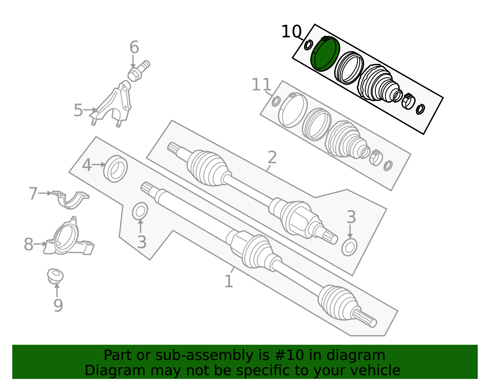 2014-2019 Ford Fiesta | Inner Boot | 8V5Z-3A331-B | Walls' Ford Parts
