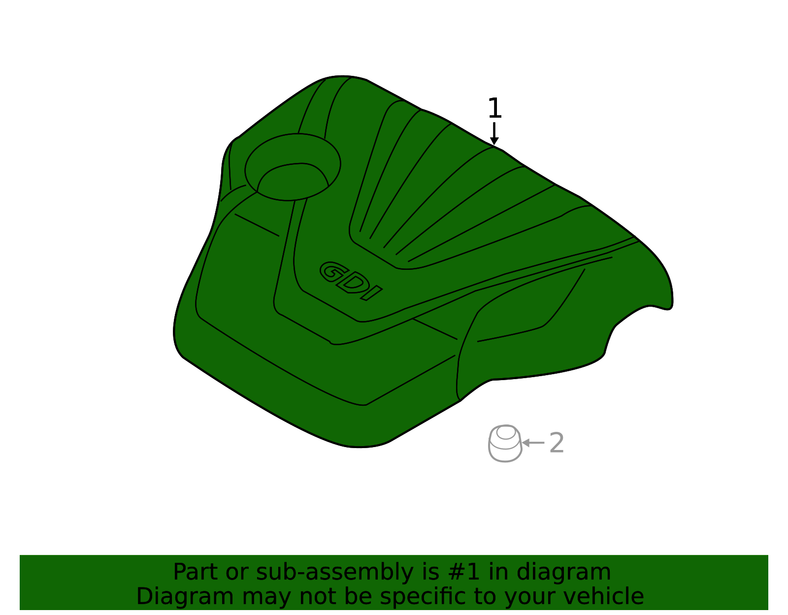29240-2B710 - Engine Cover Kia.Parts Store