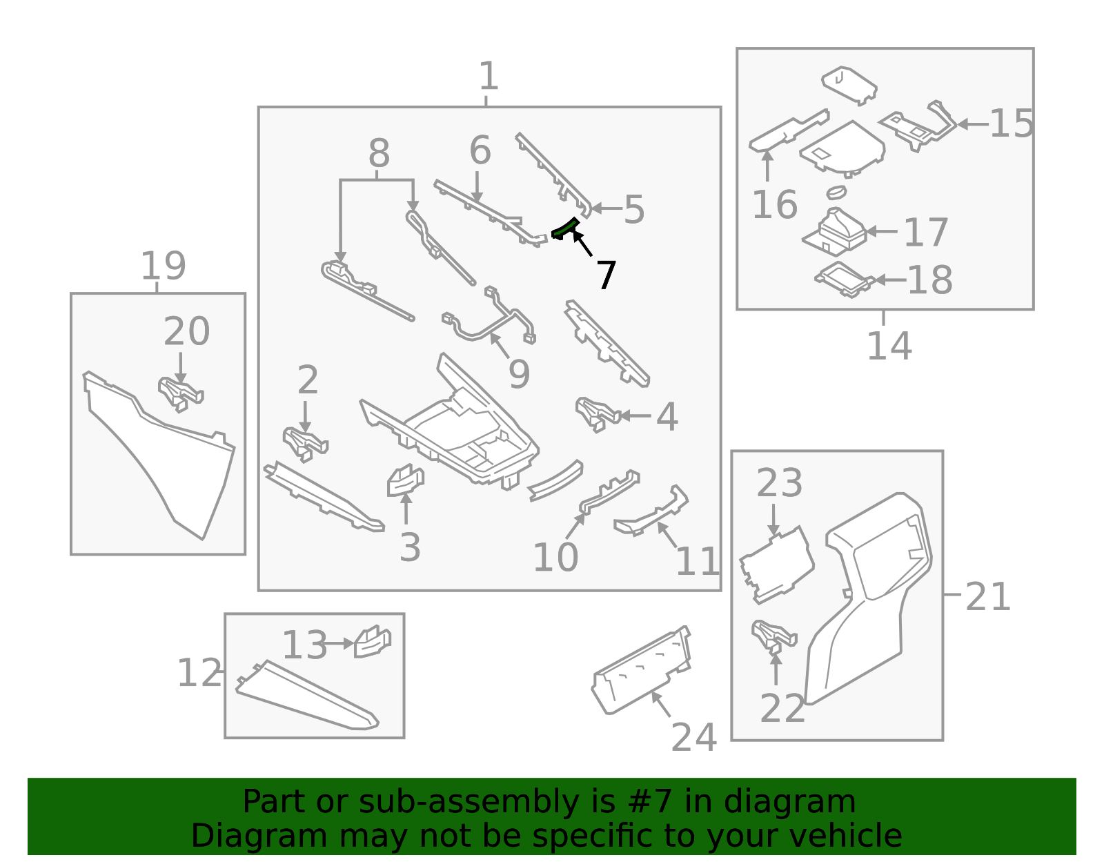 TK48-64-393B - High-Quality Center Molding for 2016-2023 Mazda CX-9 ...