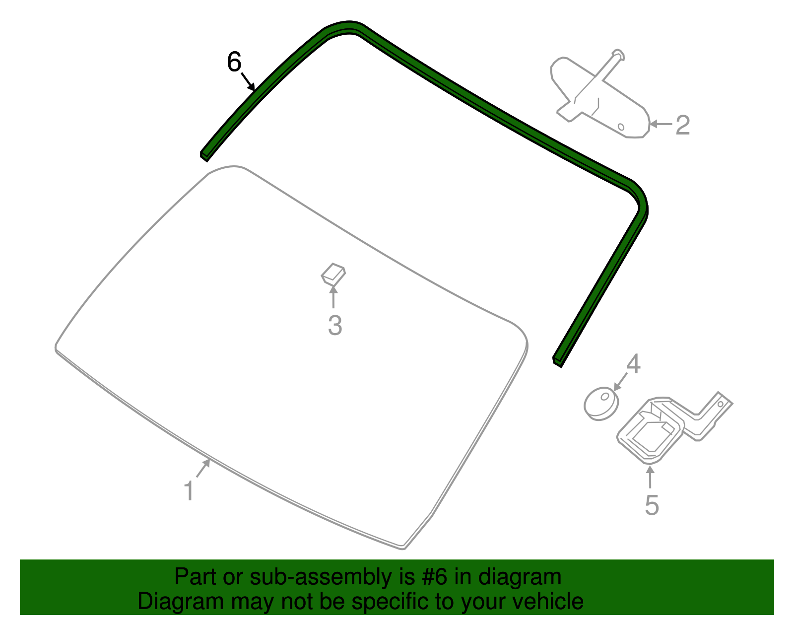 2020-2024 Nissan Reveal Molding 72750-9FV0A | Nissan Parts Central