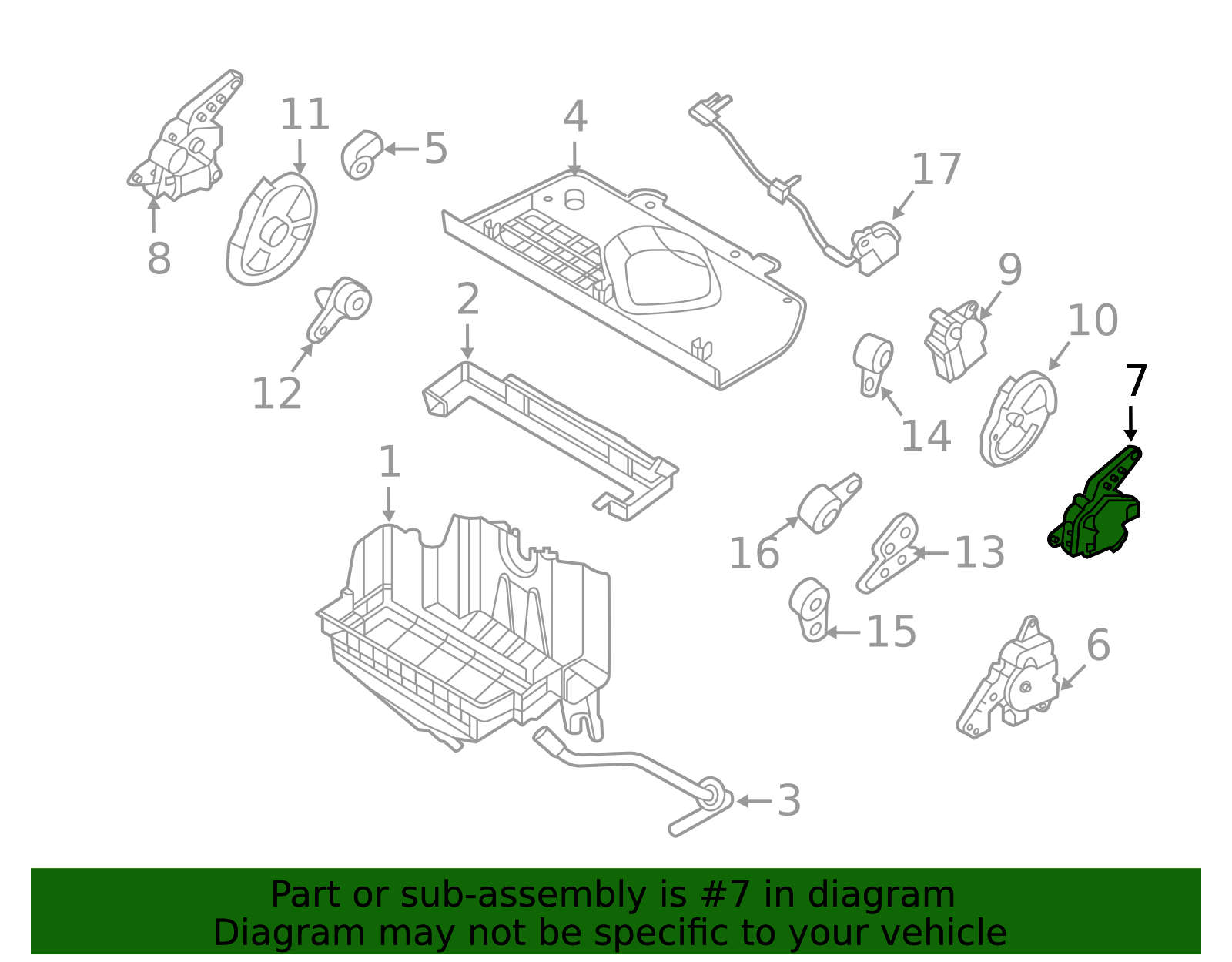 97154-Q4100 - Door Actuator 2019-2022 Kia Niro EV | Kia.Parts Store