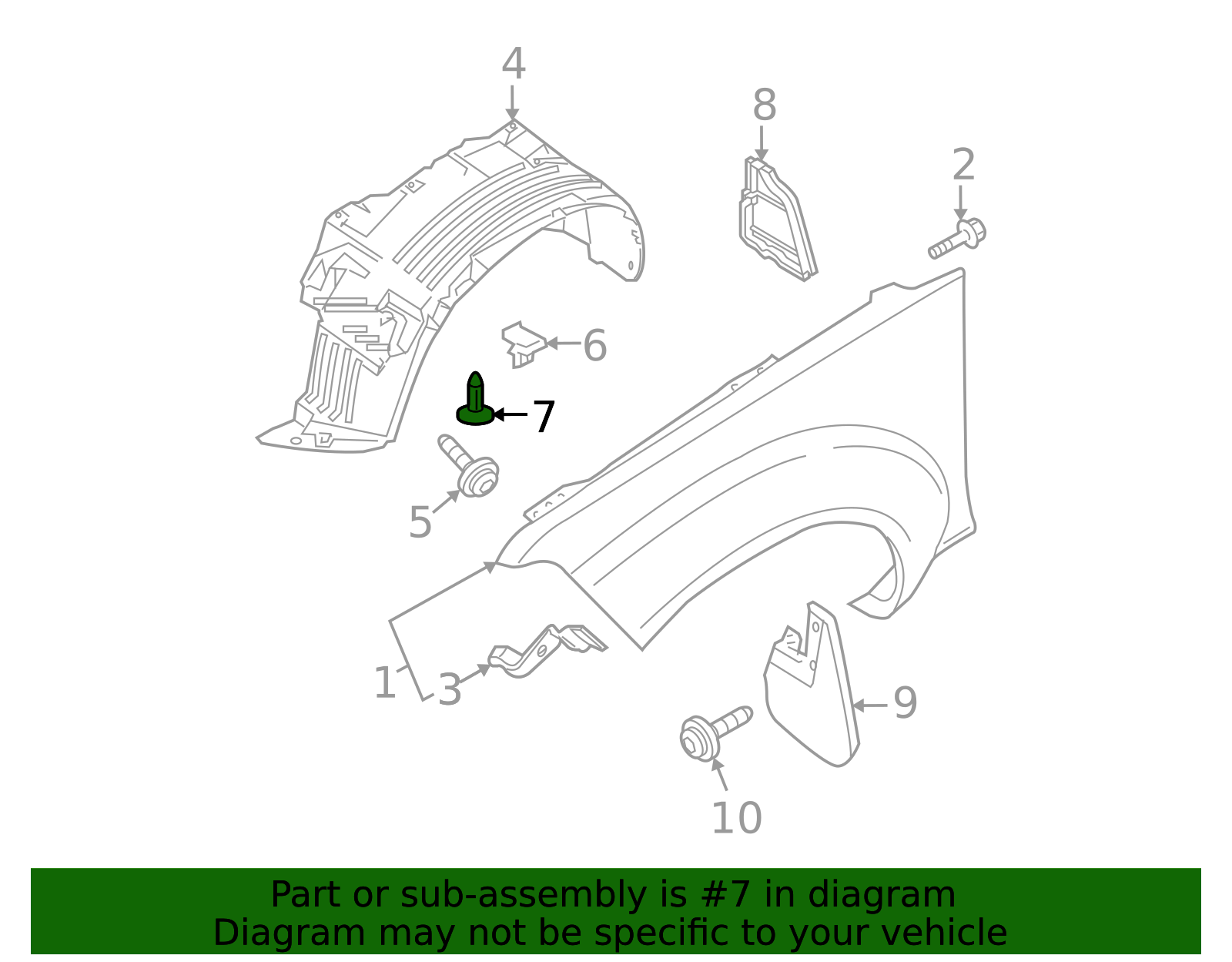 1995-2025 Nissan Charge Air Cooler Clip Clamp Spare Tire Clip Tool Clip ...