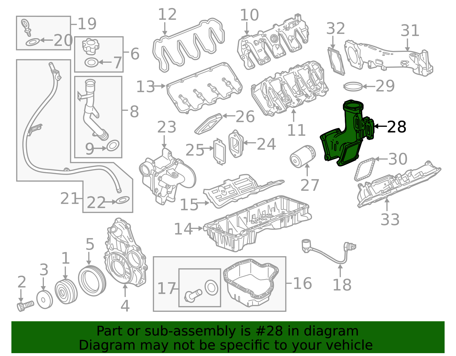 2014-2016 GM Intake Manifold Assembly 12658233 | Applegate Chevrolet Parts
