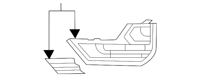 2022-2024 GMC Terrain Bezel 84680923 | Courtesy Parts