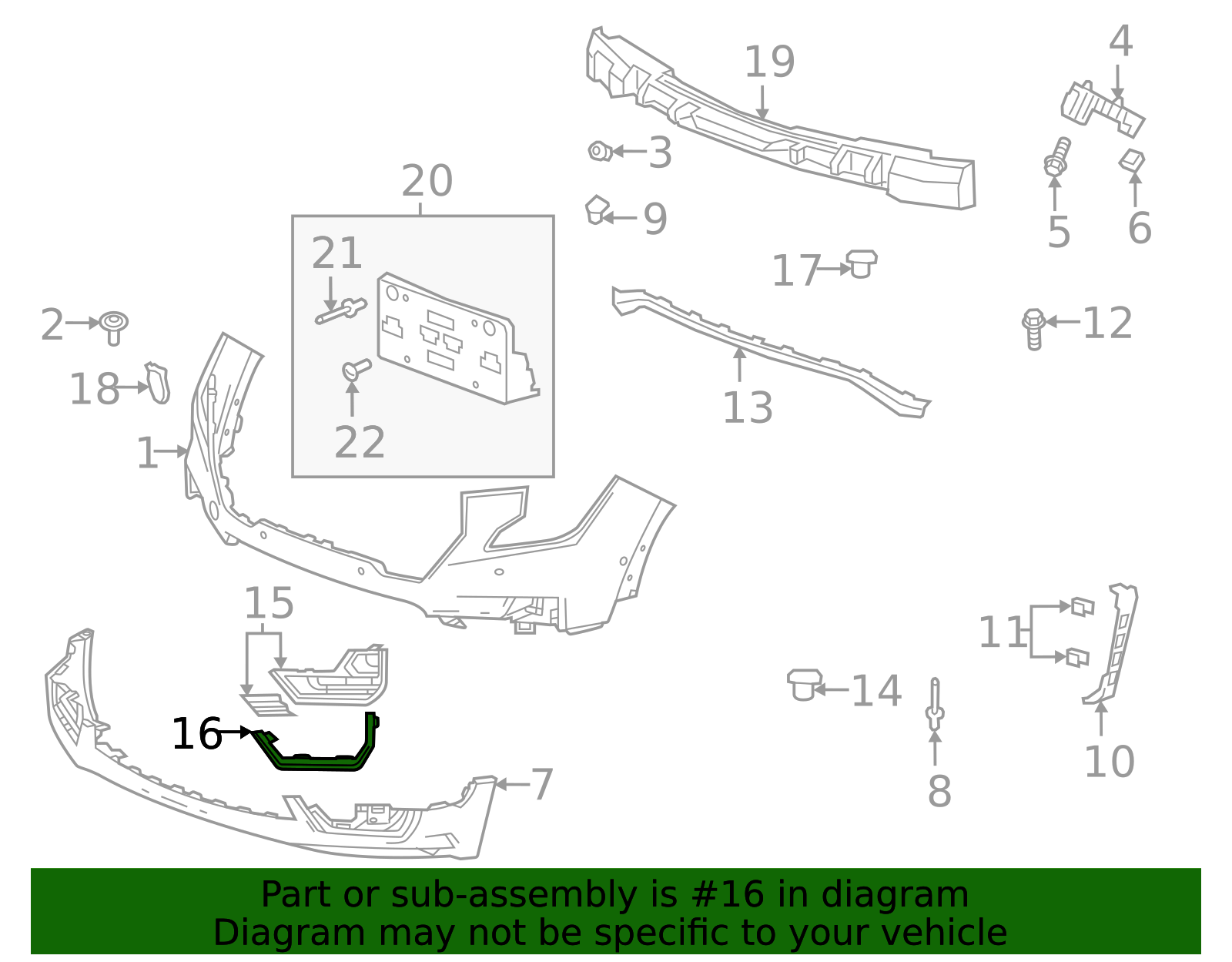 2022-2024 GMC Terrain Molding Extension 85538441 | Capital Chevy Parts