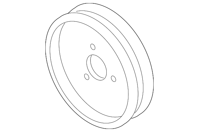 32-42-7-537-862 - Power Steering Pulley - 2006-2013 BMW | BMW Parts ...