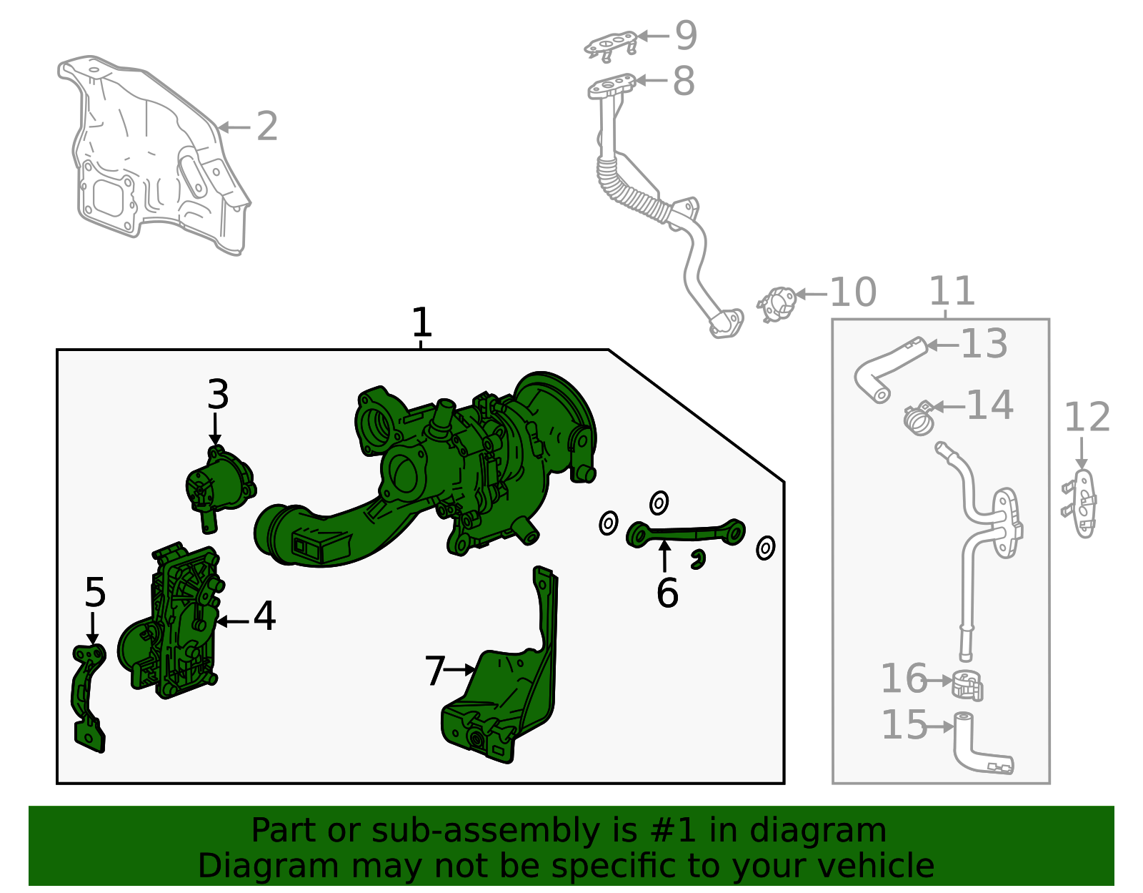 2020-2025 GM Turbocharger 25204527 GM | GMPartsDirect.com