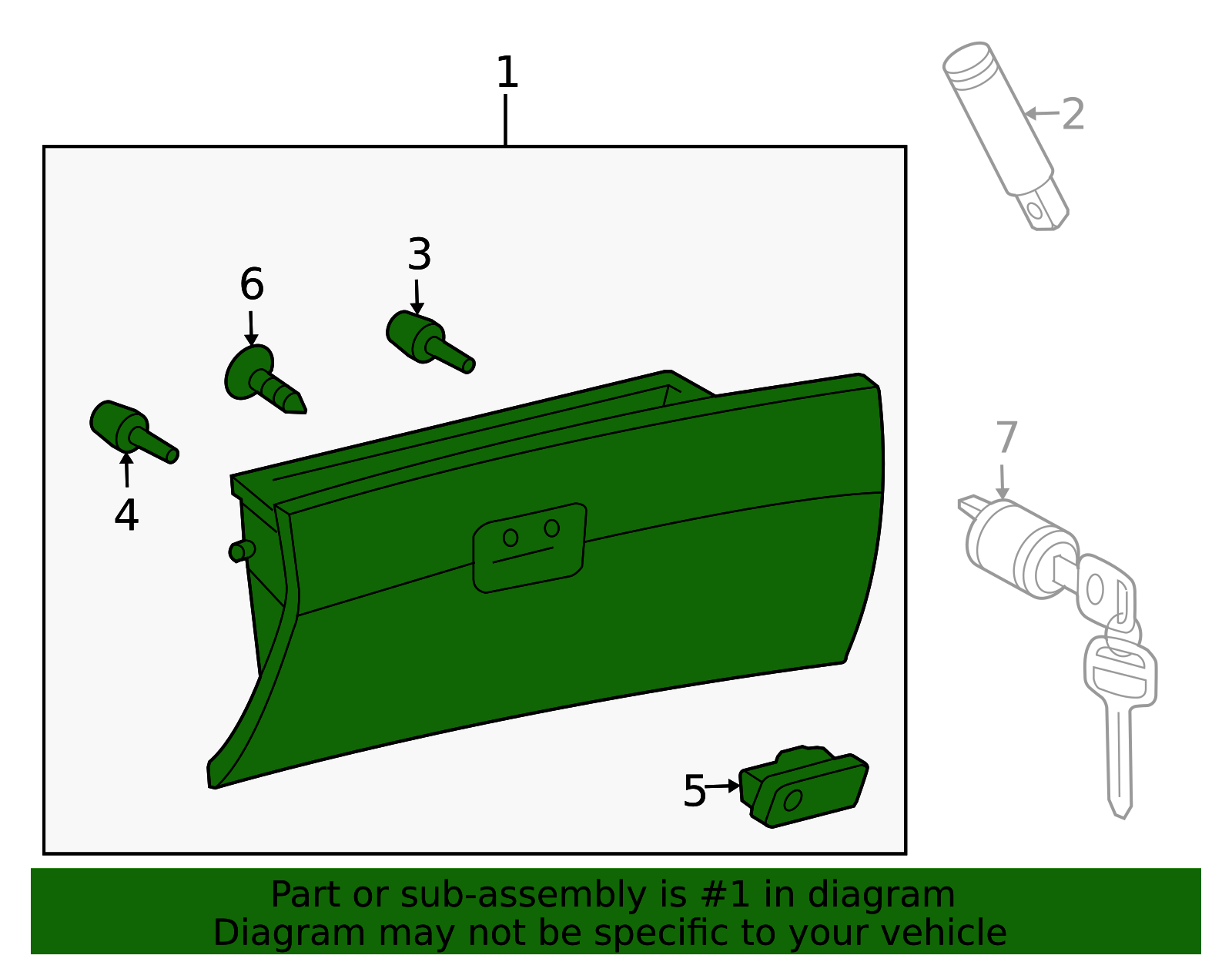 Glove Box Door 55550-AE010-E0 | OEM Parts Online