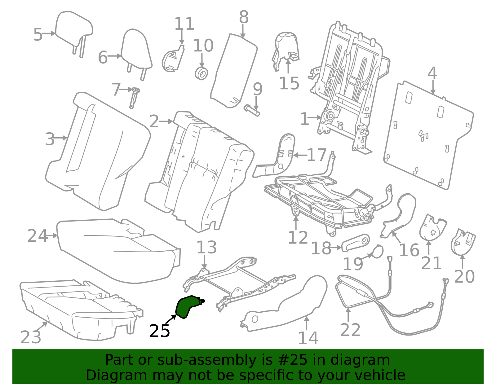 2013-2018 Toyota RAV4 Track End Cover 79966-0R040-C0 | MotorMotor