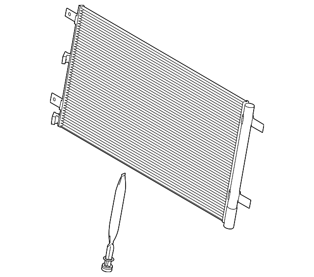 2015-2016 Ford F-150 | Condenser | FL3Z-19712-C | Walls' Ford Parts