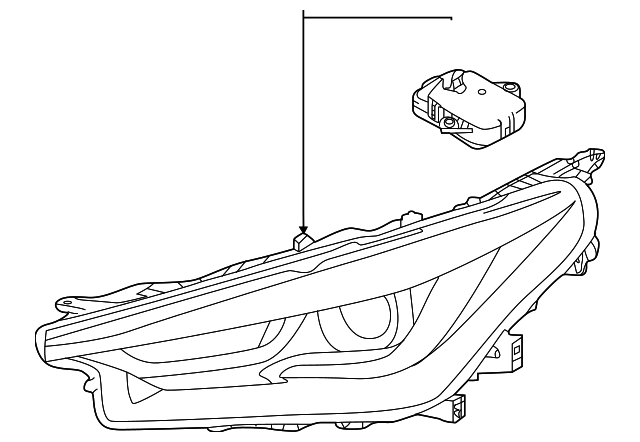 2019-2020 Infiniti QX50 Headlamp Assembly 26010-5NA1A | Infiniti of ...