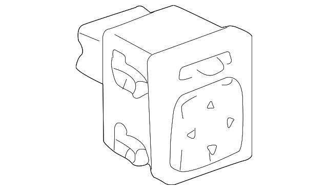 Genuine Toyota Mirror Switch part# 84870-20050-C0 for 1991-1997 Toyota ...