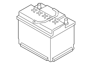 2017-2025 Hyundai Vehicle Battery 37110-F9620 | OEM Parts Online