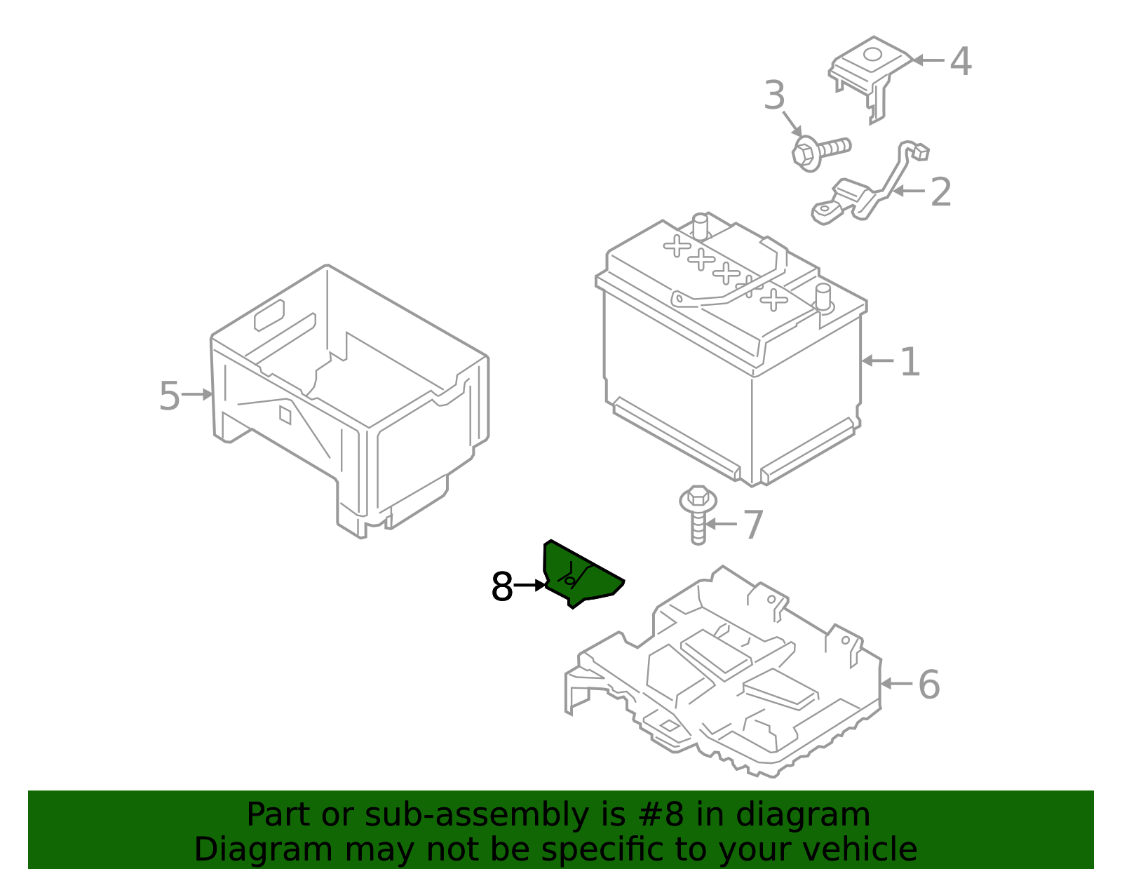 2017-2025 Hyundai Hold Down Clamp 37160-2V000 | OEM Parts Online