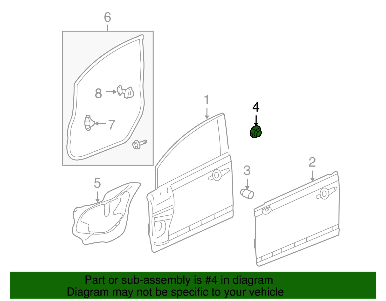 95551-25000 - 2000-2021 Honda - Plug Blind (25MM) | Genuine Honda Parts