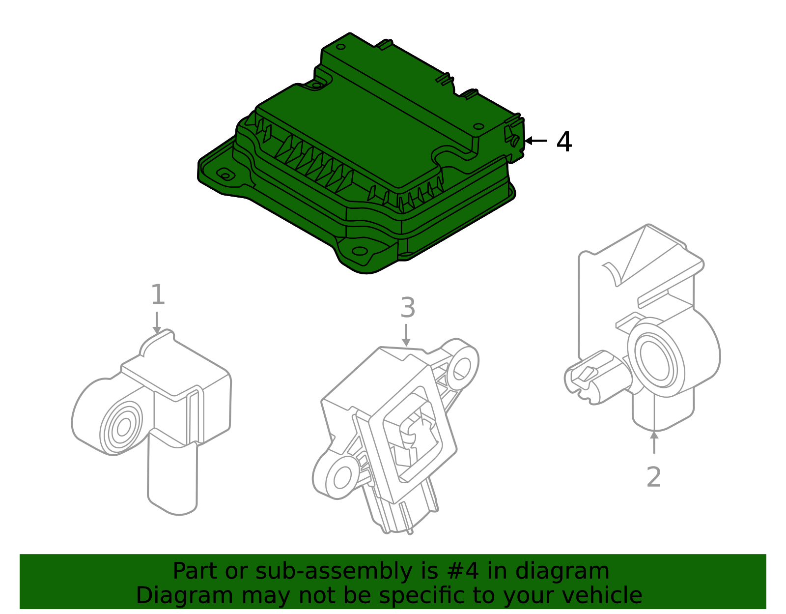 95910-R0130 - Diag Unit W/Sens 2025-2026 Kia Carnival | Kia.Parts Store