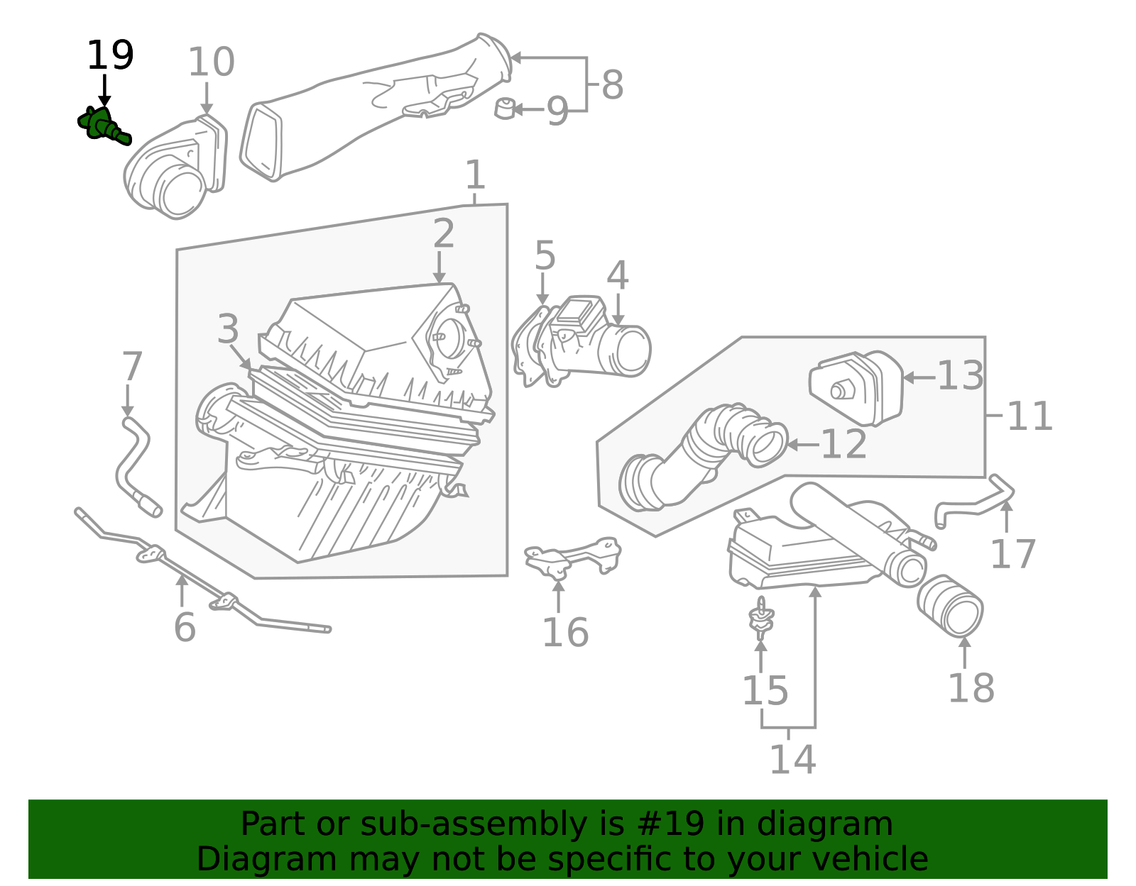 89424-06010 - Air Intake Temp Sensor - OEM Genuine Toyota Parts