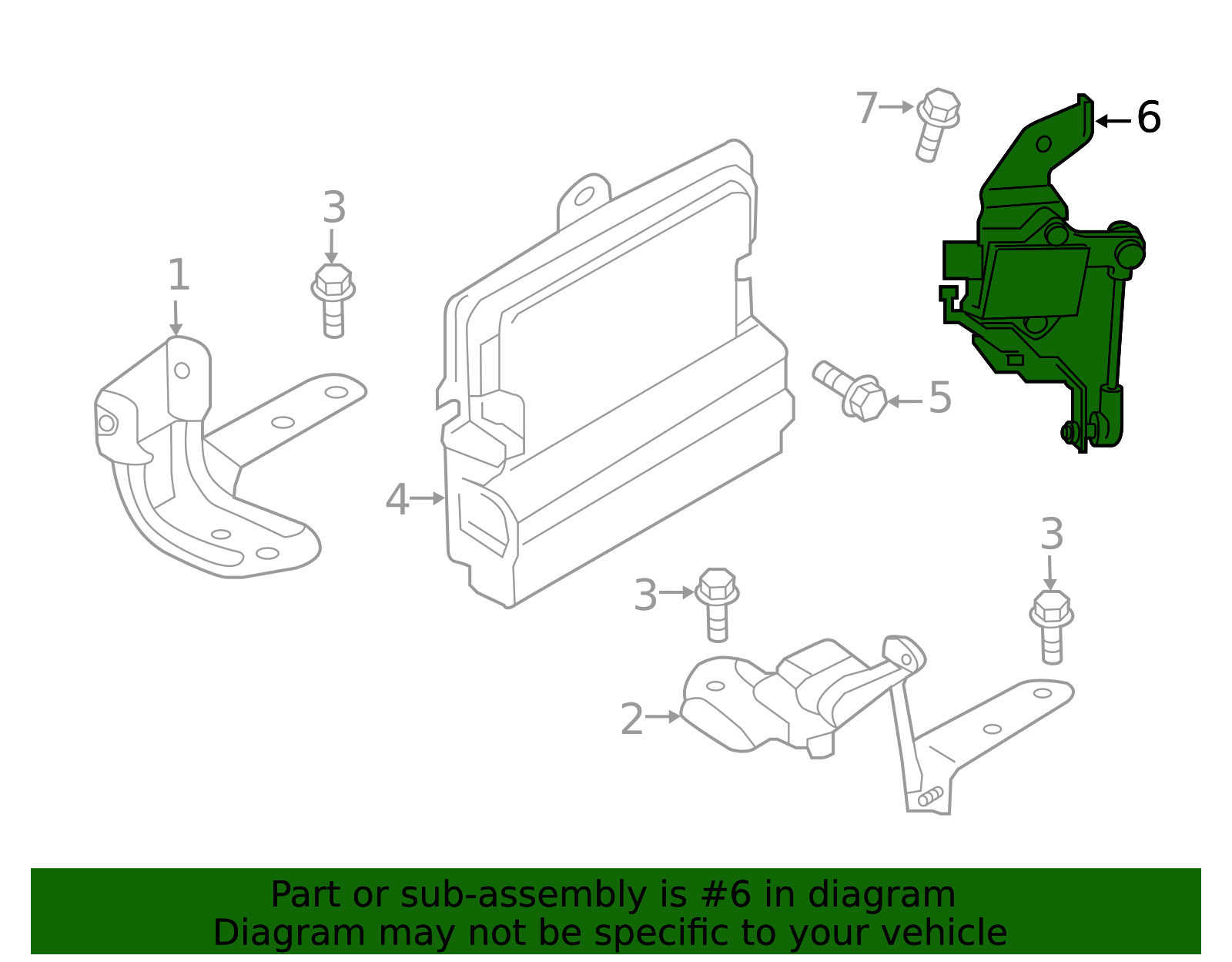 2019-2023 Lincoln Nautilus | Rear Sensor | E1GZ-5A967-E | Walls' Ford Parts