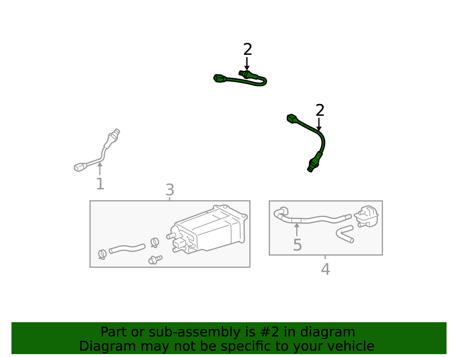 89465-60220 - Oxygen Sensor - 2001-2005 Toyota 4Runner | Nucar Toyota ...