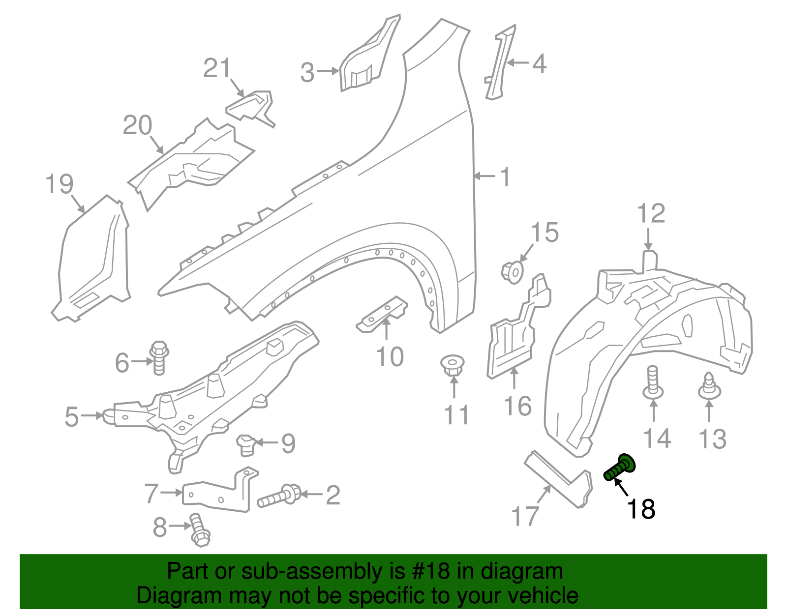 31383955 - Air Deflector - 2016-2020 Volvo XC90 | Volvo OEM Parts Direct