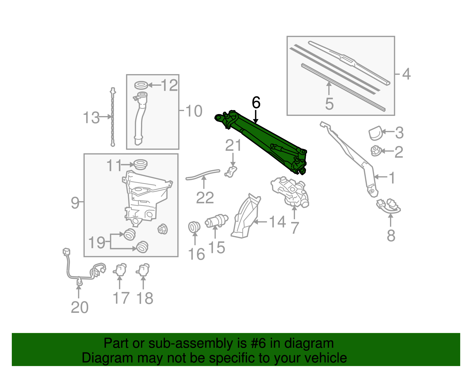 2010-2024 Toyota 4Runner Linkage Assembly 85150-35220 | Toyota Parts Center