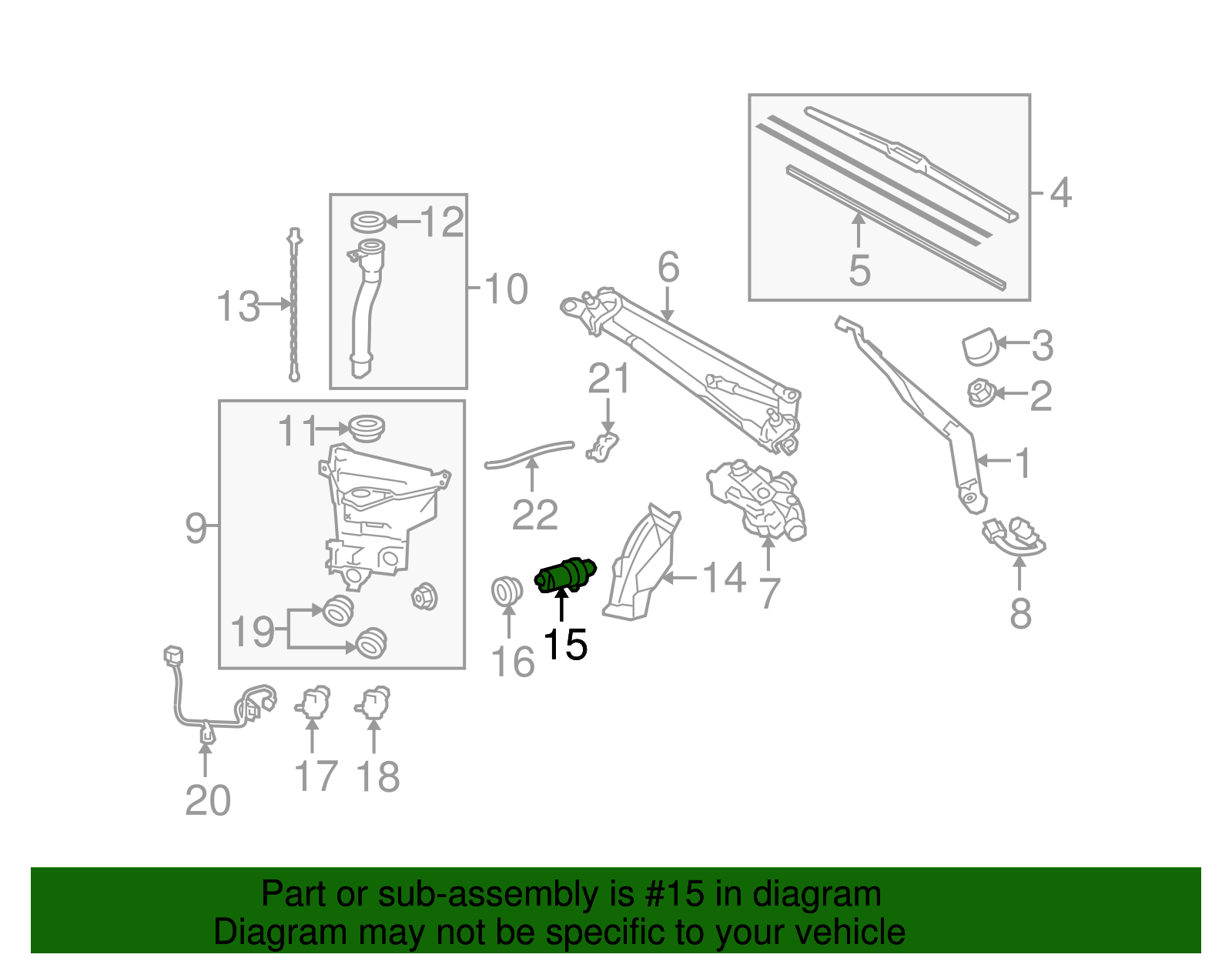 2008-2025 Toyota Level Sensor 85397-52100 | Toyota Parts Center