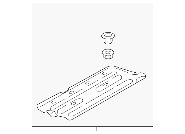 2021-2025 Hyundai Elantra Under Cover 84227-AA000 | OEM Parts Online