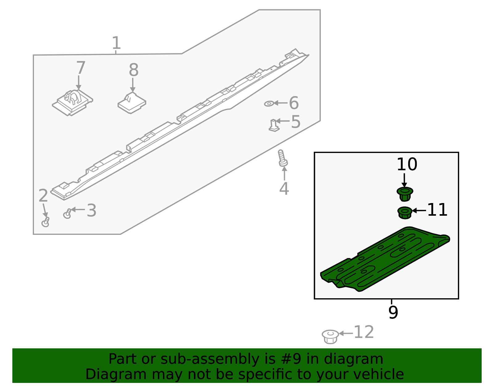 Hyundai - 84217-AB000 - Under Cover - 2021-2023 Hyundai | OEM Hyundai ...