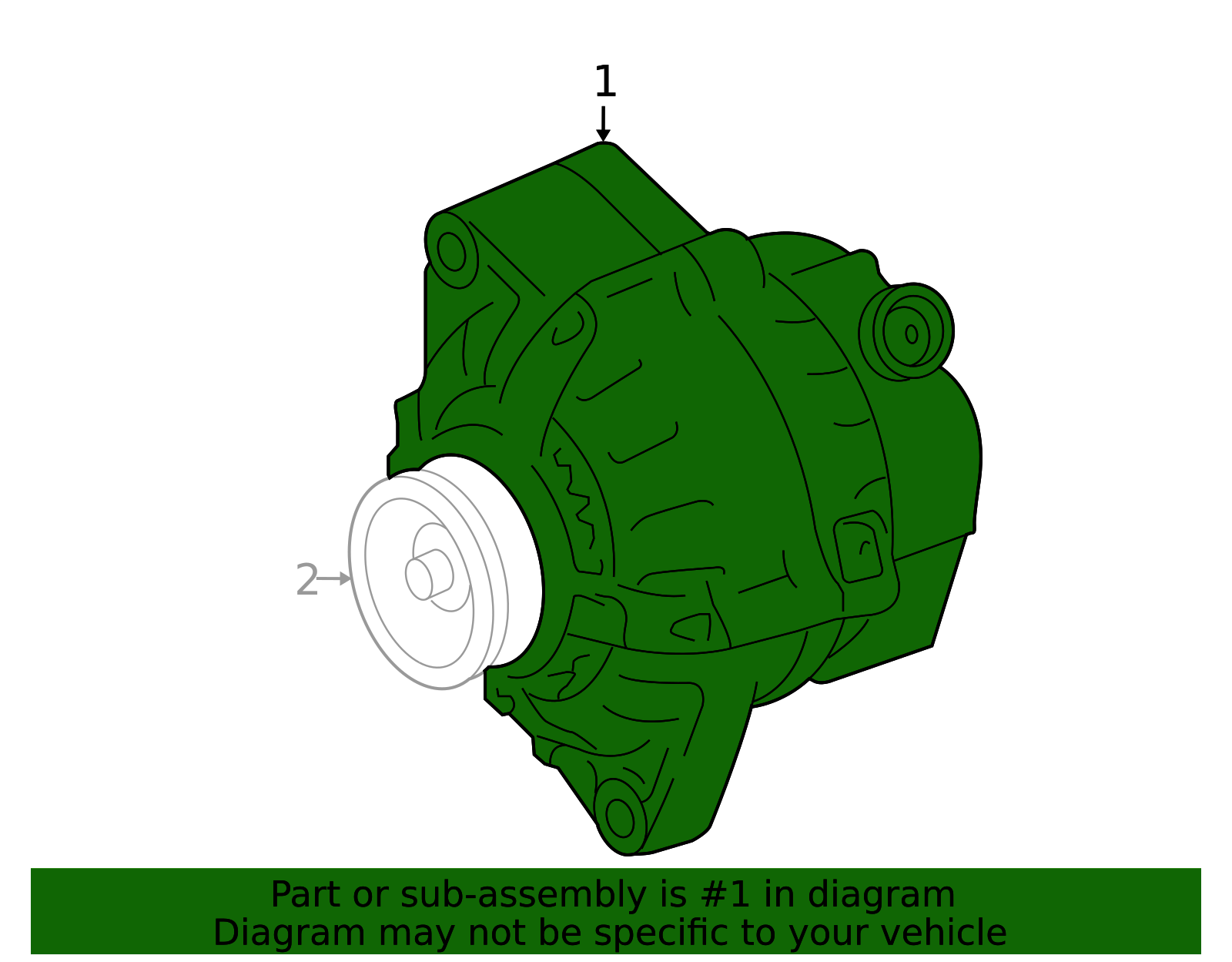 27060-31082 - Alternator - 2010-2012 Toyota | OEM Genuine Toyota Parts