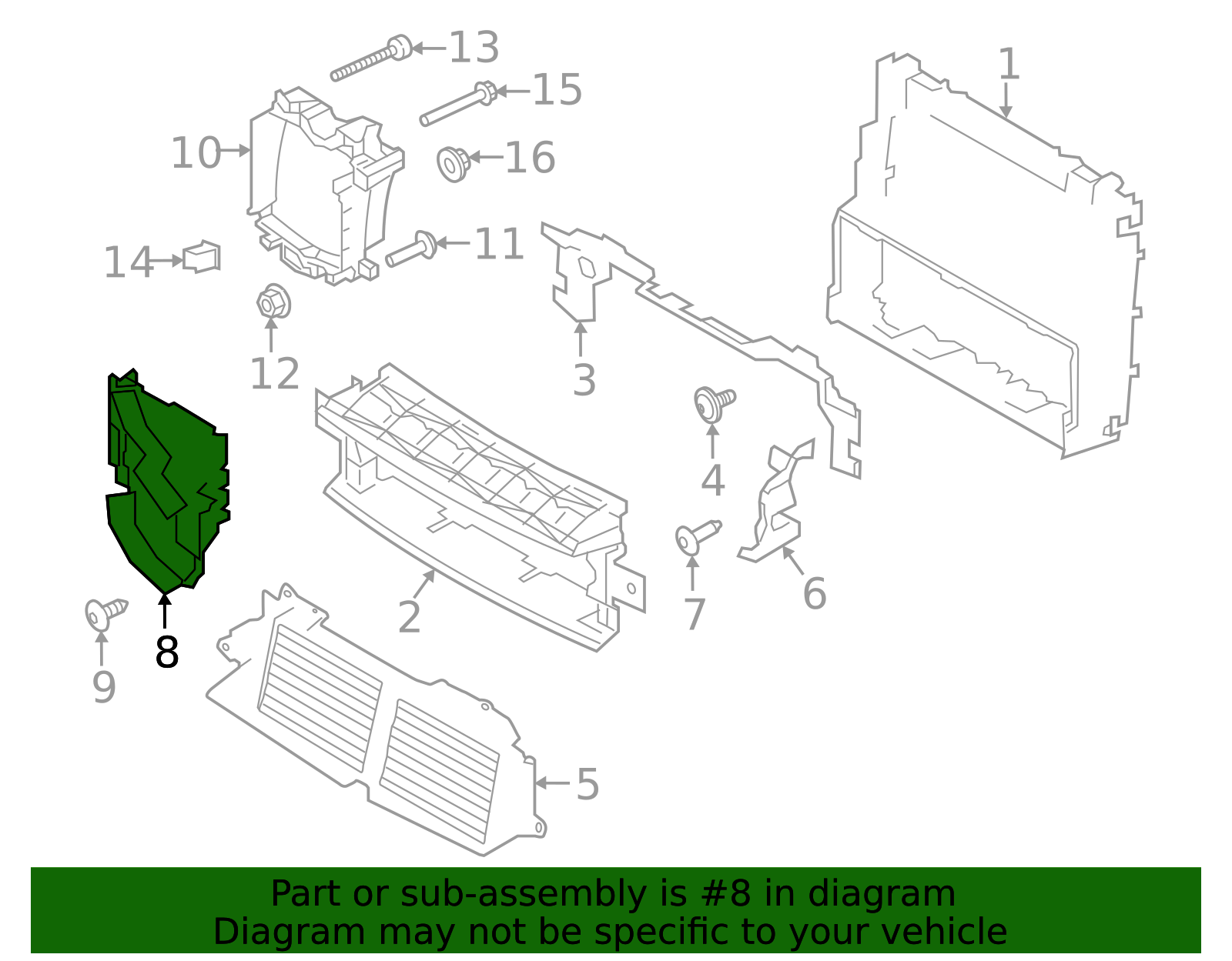 Genuine OEM Front Deflector Part# LR100578 Fits 2018-2022 Land Rover ...
