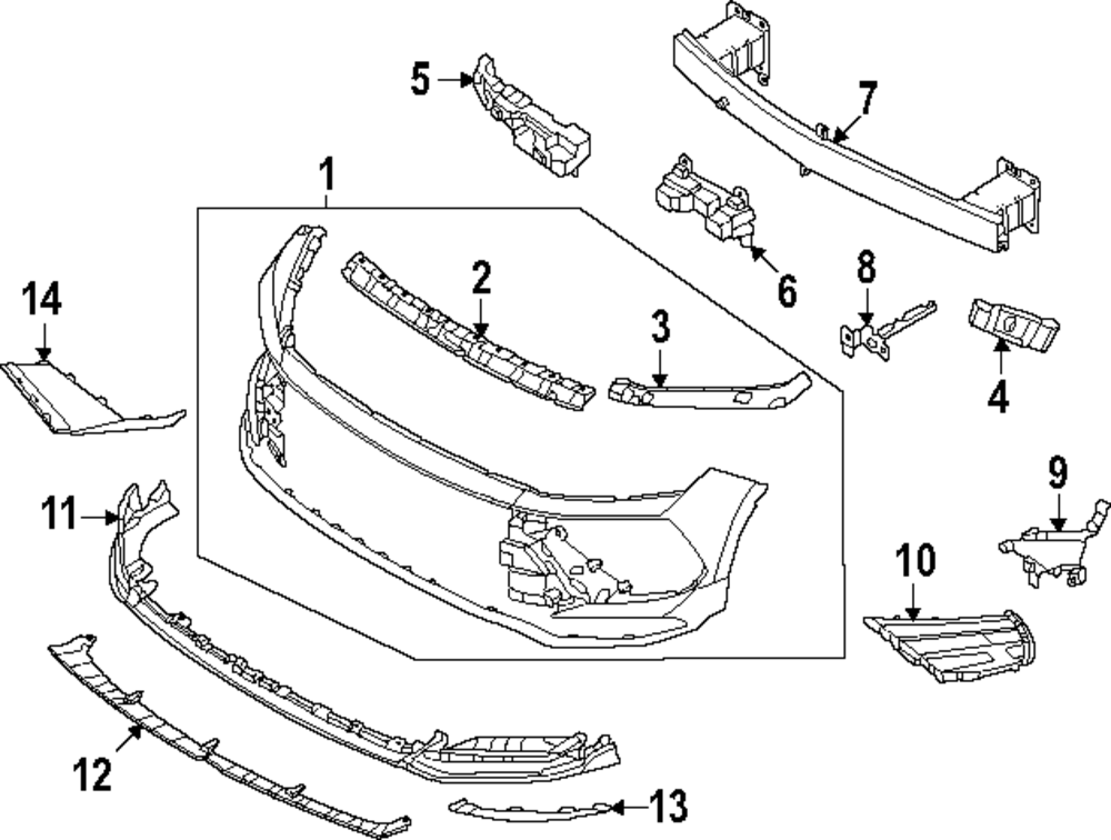 2024-2025 Hyundai Sonata Side Molding 86596-L1510-PNF | OEM Parts Online