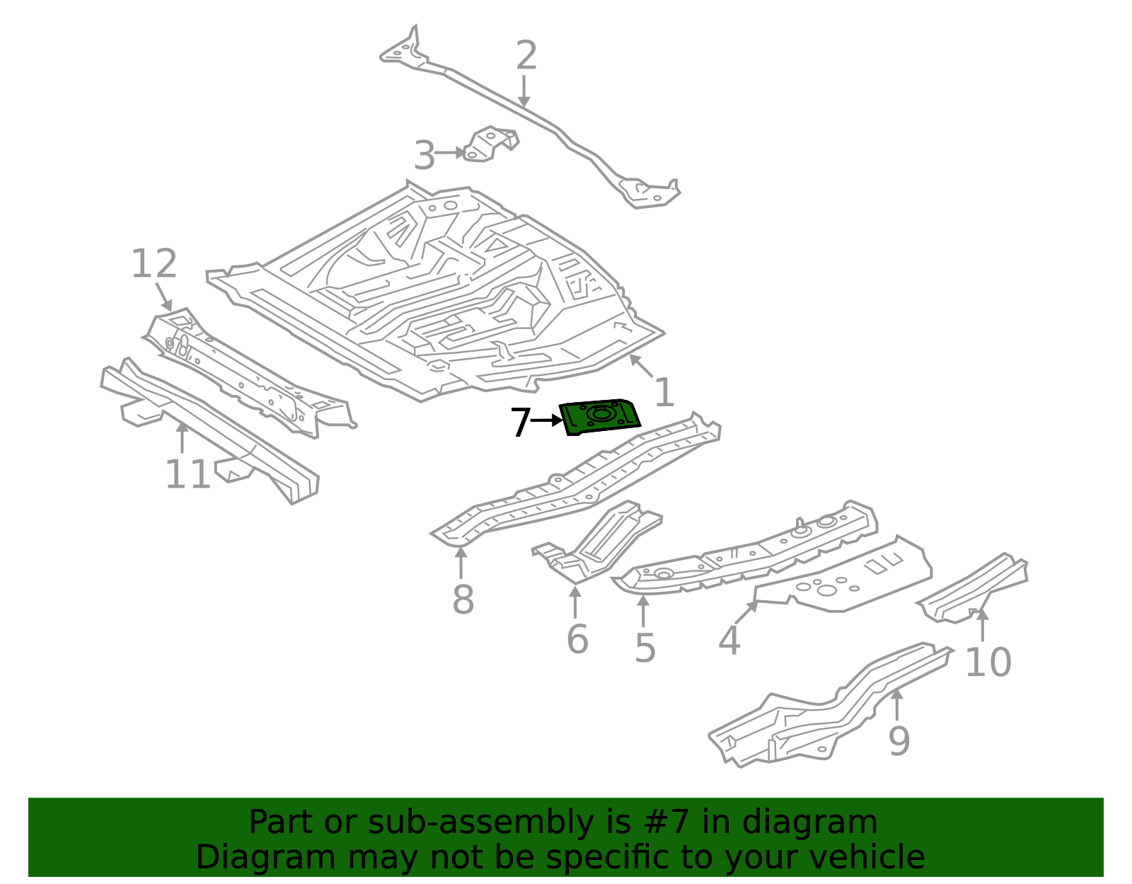 Genuine Official Toyota Spare Bracket part# 58305-0E040 for 2008-2013 ...