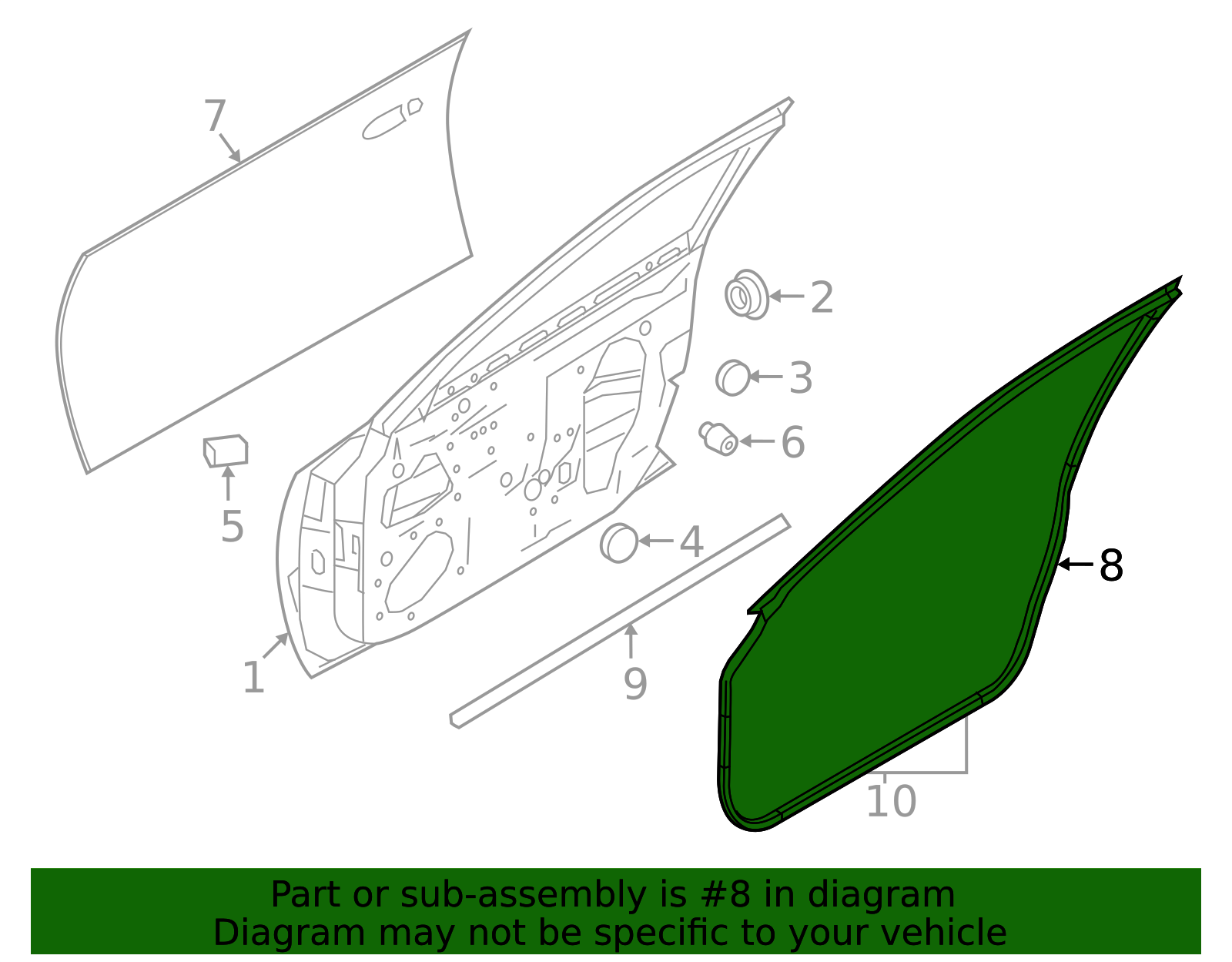 Door Seal – OEM Weatherproofing for a Quieter Ride | AutoNation Parts
