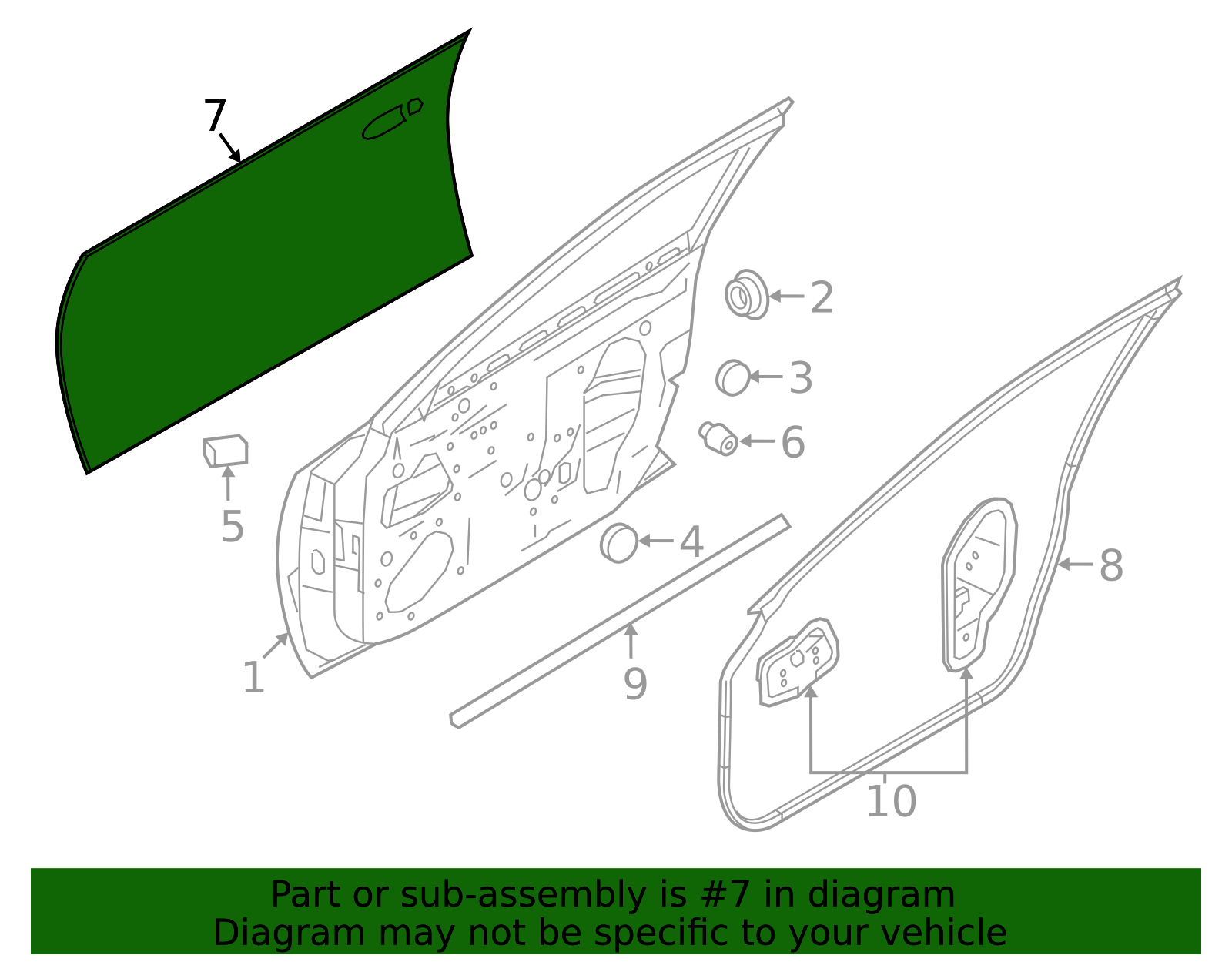 2016-2023 Nissan Maxima Outer Panel 80152-4RA0A | My Nissan Part