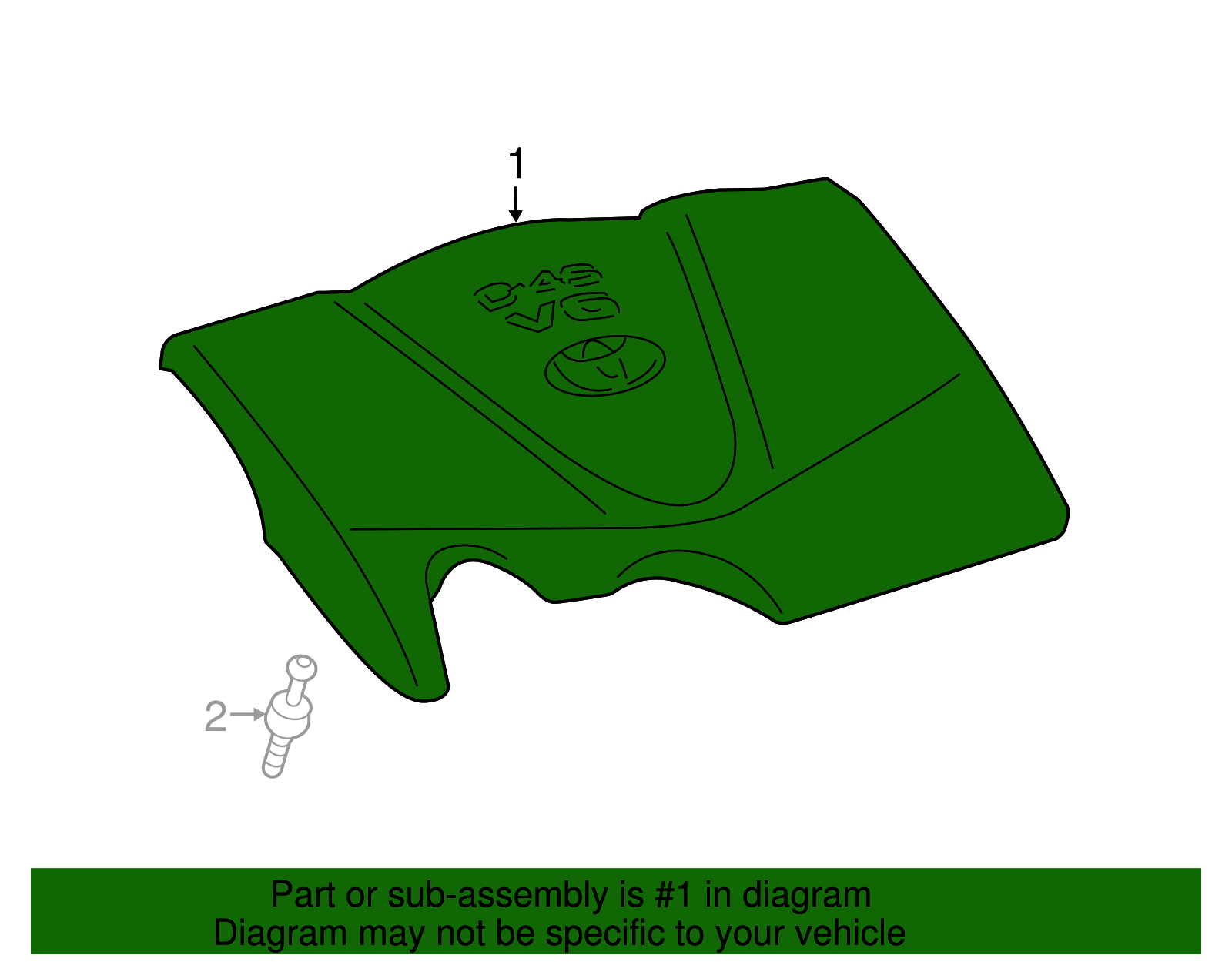 11209-0P120 - Engine Cover - 2017-2022 Toyota | OEM Parts To You