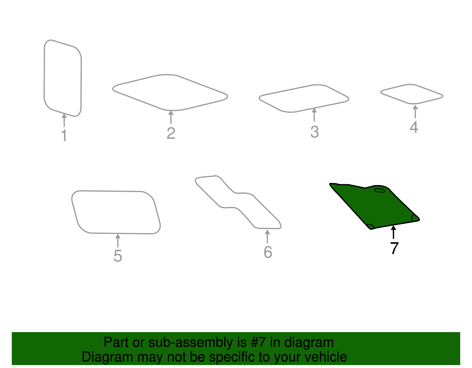 2015 Chrysler 300 Emission Label 47480123AA | Mopar Parts Canada