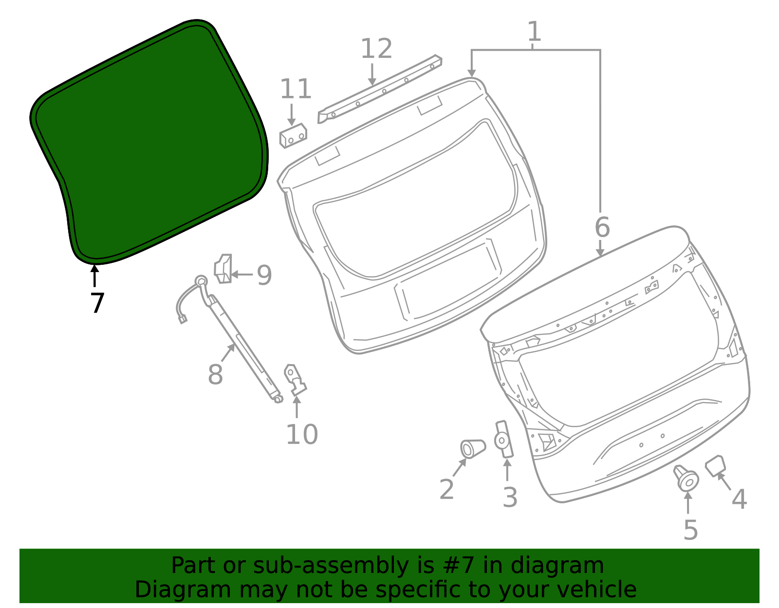 90830-5AA0F - High-Quality Hatch Seal for 2015-2024 Nissan Murano ...