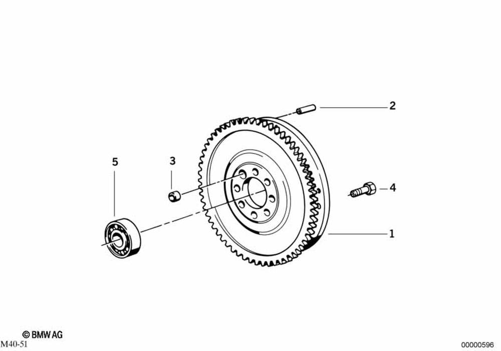 11211720310 - BMW Grooved Ball Bearing 1990-2014 BMW | Performance Auto ...