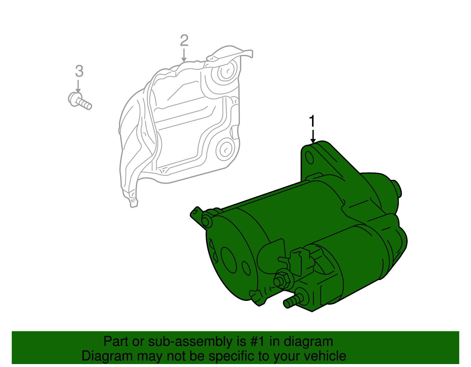 Genuine Toyota Starter Assembly part# 28100-38080 for 2007-2022 Toyota ...