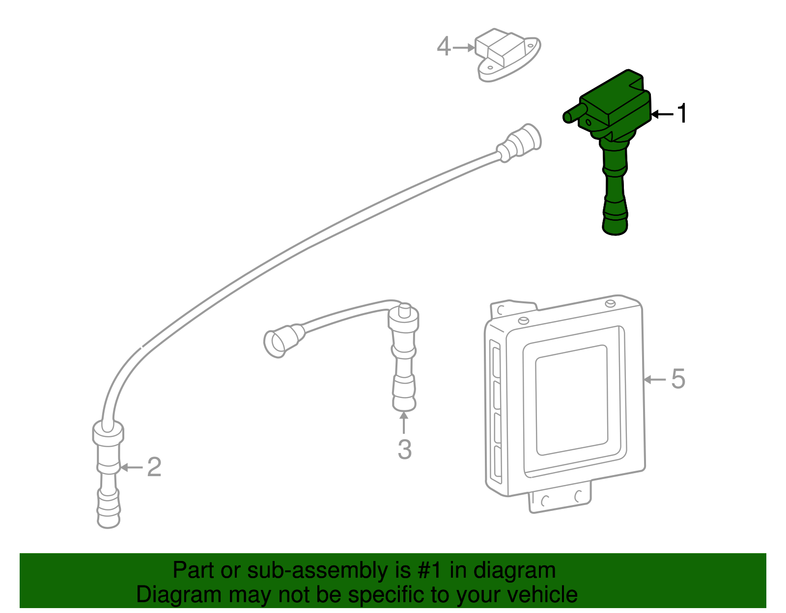 1999-2005 Hyundai Ignition Coil 27301-38020 | OEM Parts Online