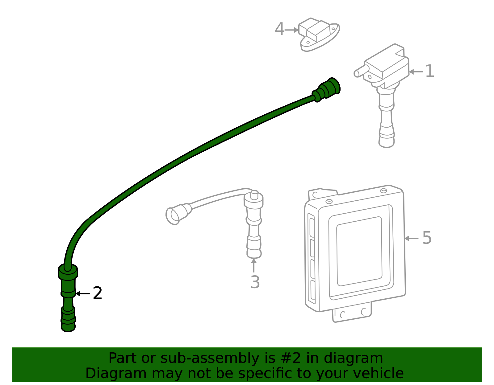 Plug Wire 27420-38020 | MotorMotor