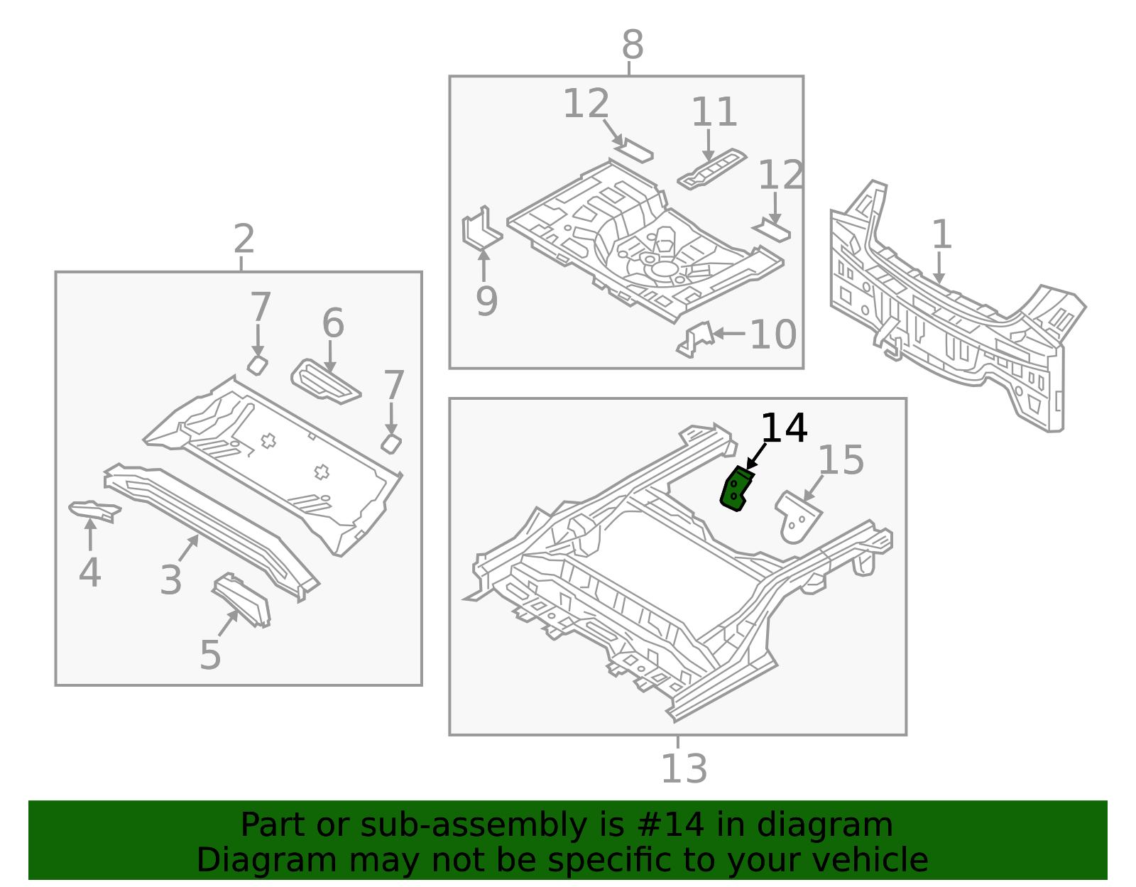 65561-2V010 - Seat Belt Anchor 2012-2017 Hyundai Veloster | Hyundai ...