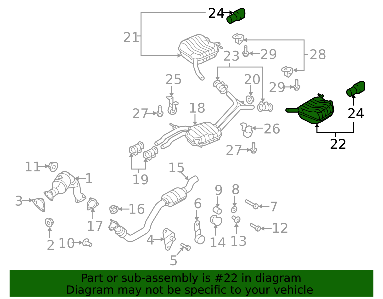 8R0-253-609-AN - Resonator 2013-2017 Audi | Audi OEM Parts Guy