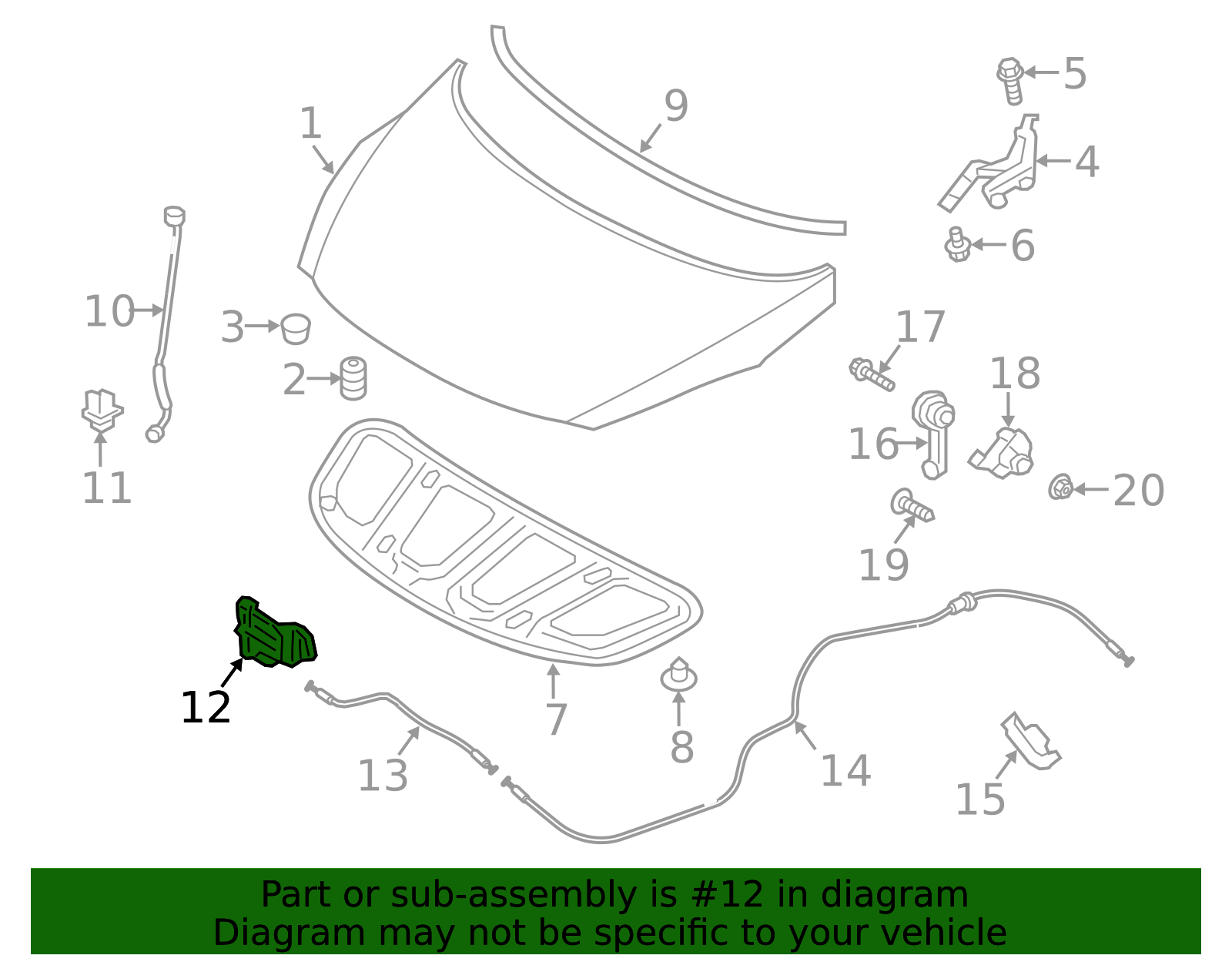 Latch Assembly 81130-A5000 | MotorMotor