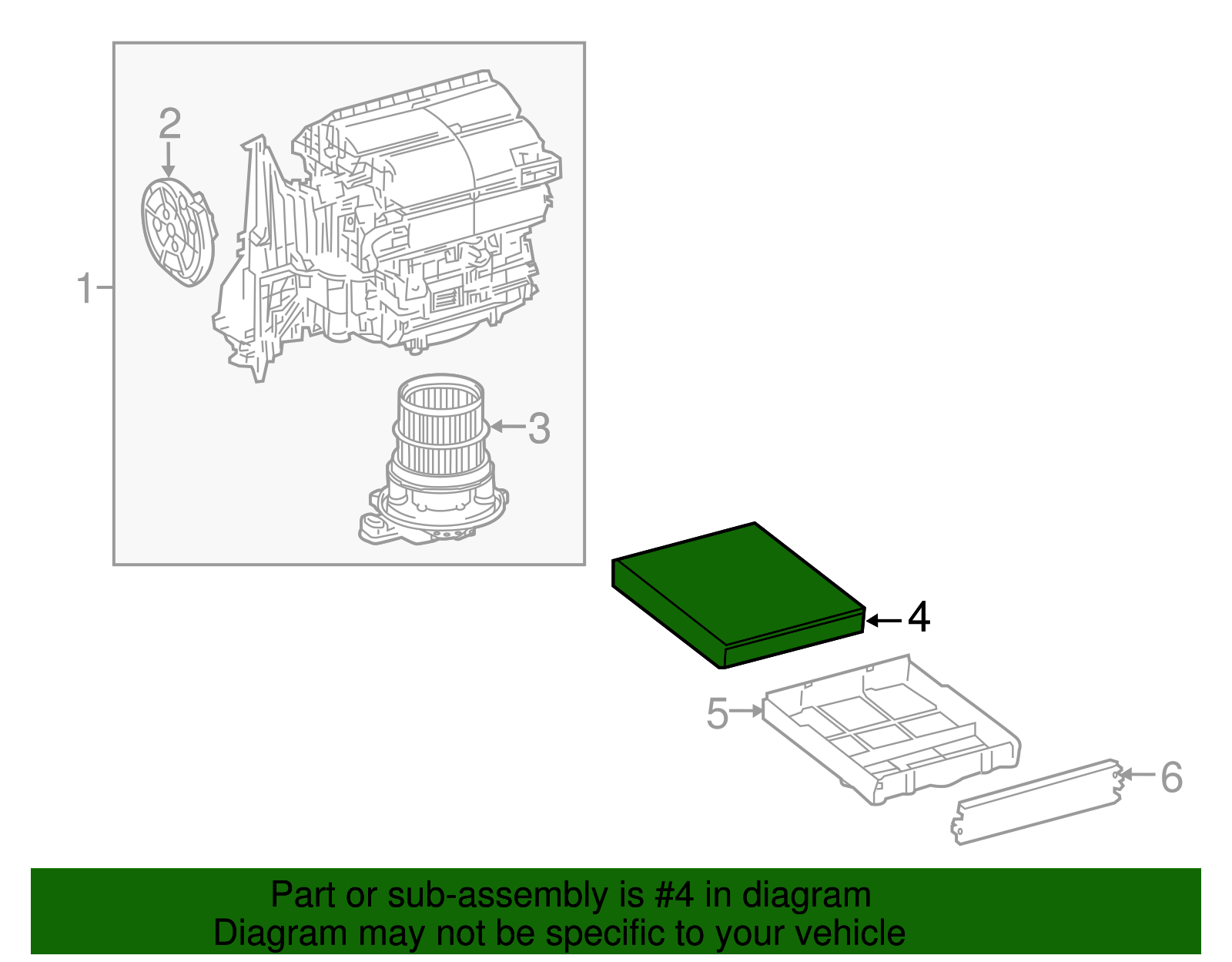87139-0E040 - Cabin Air Filter 2018-2025 Toyota | Longo Toyota Parts