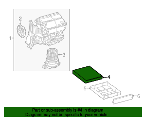 87139-0E040 - Cabin Air Filter 2018-2025 Toyota | Longo Toyota Parts