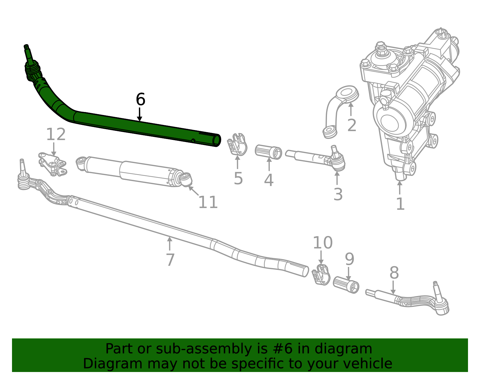 2018-2025 Jeep Center Link 68522992AA | Mopar Parts Canada