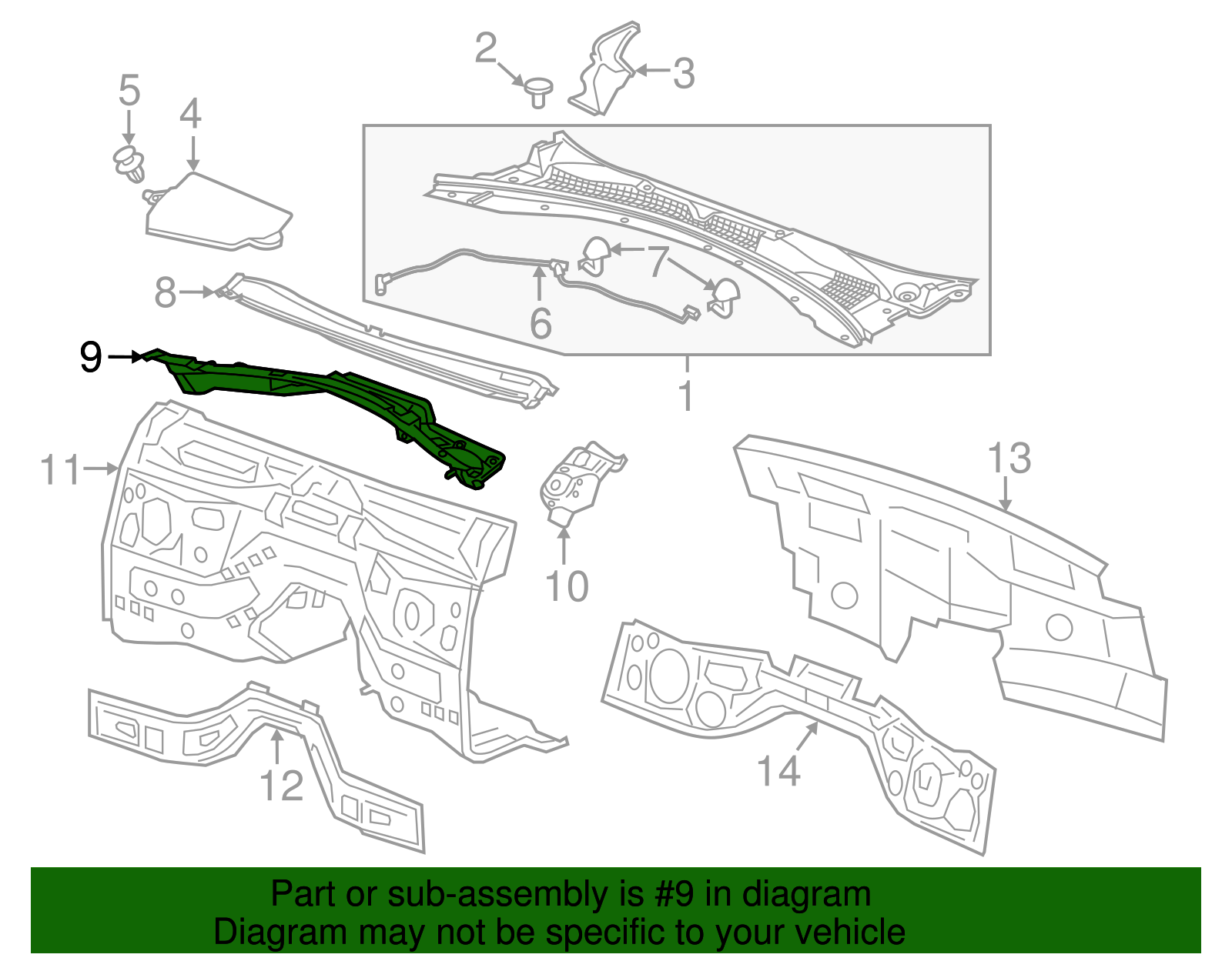 2016-2024 Chevrolet Camaro Plenum Front Panel 84261404 | Capital Chevy ...